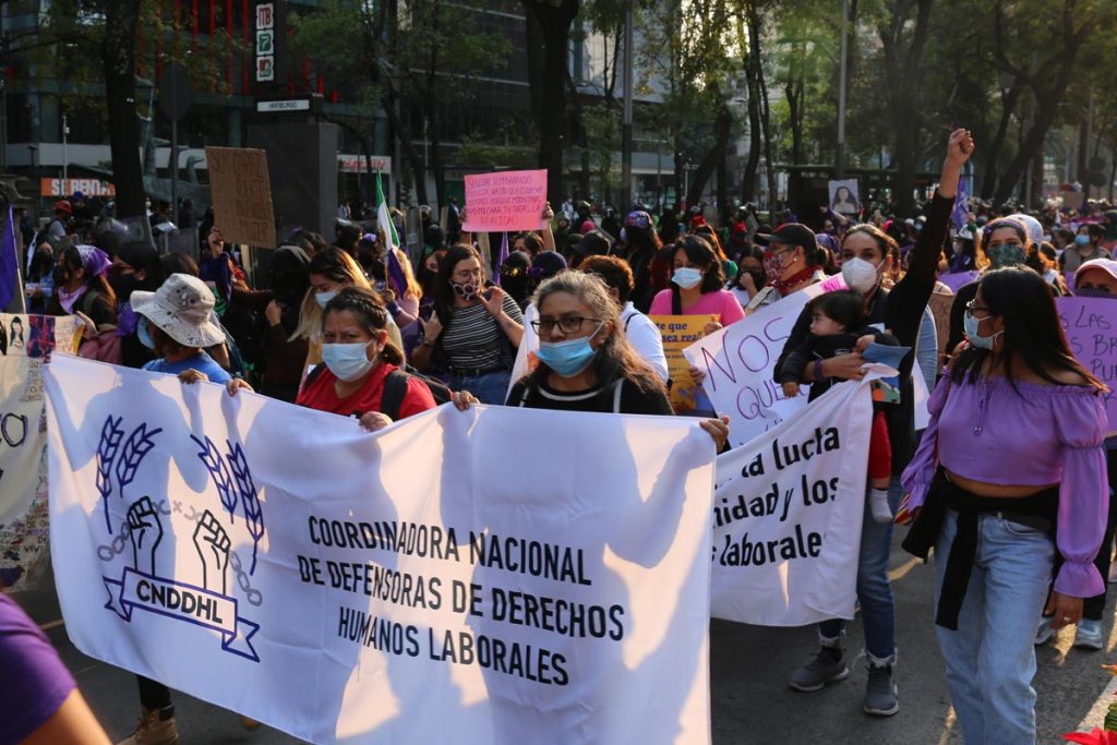 Mujeres trabajadoras en México. 8M 2022 – Defensoras Laborales